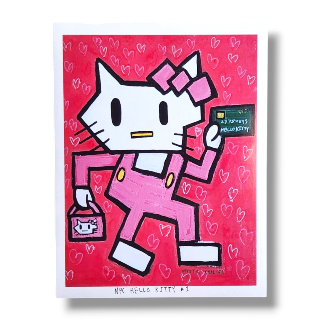 Limited Edition "Hello Kitty" Fine Art Print