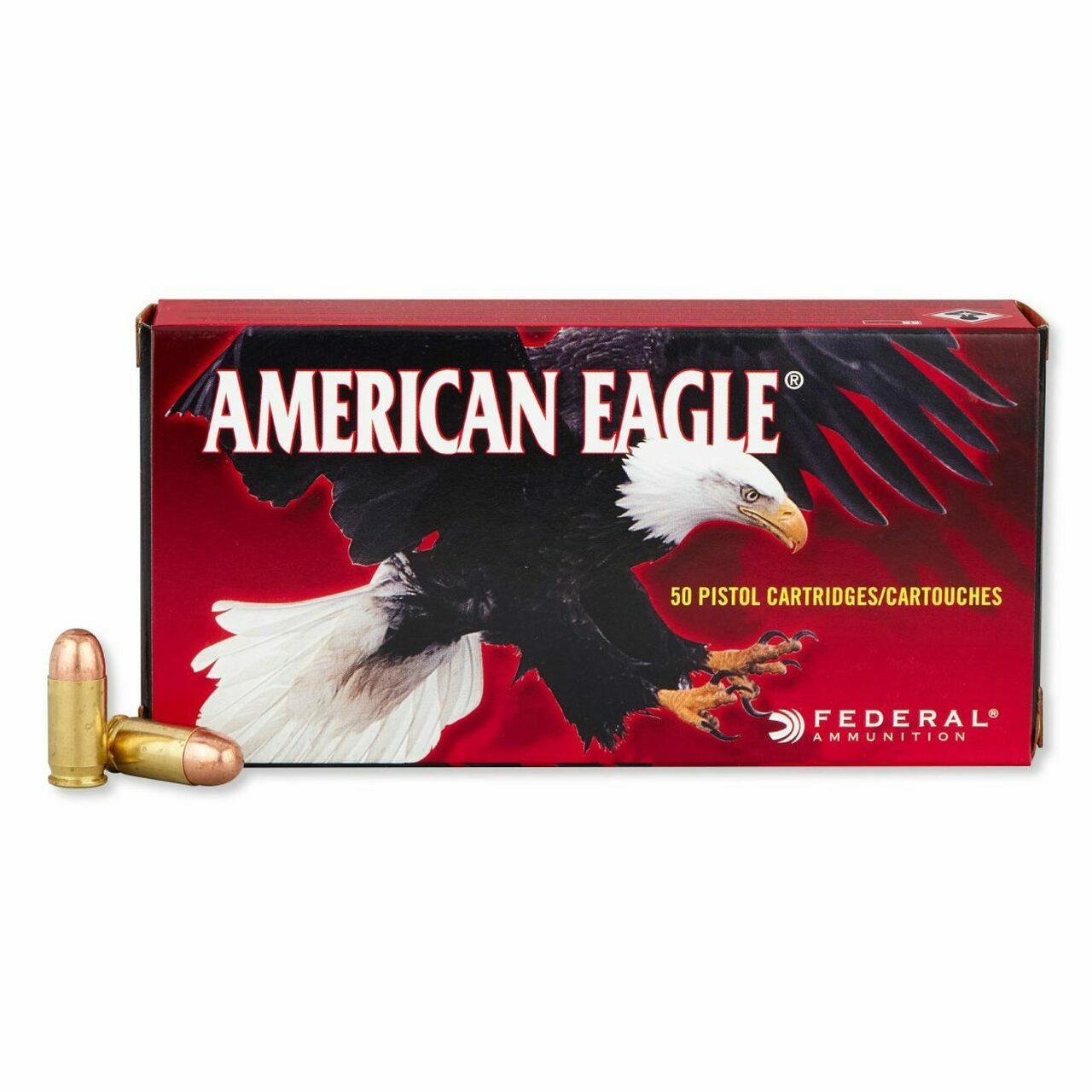Federal American Eagle 380 Auto 95gr FMJ