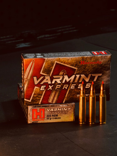 223 REM 55 GR VMAX HORNADY