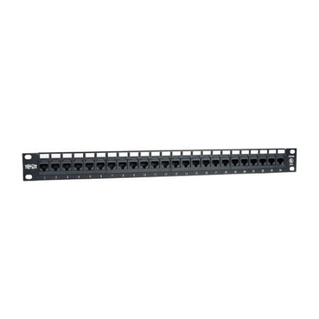 24-Port 1U Rack-Mount Cat6/5 110 Patch Panel, 568B - WirelessUnits.com