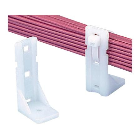 PANDUIT Cable Tie Mount, Standoff, 2". The pan-post is natural color ...