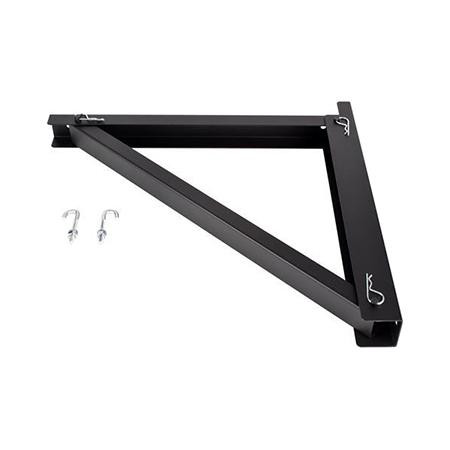 COMMSCOPE Triangular Runway Wall Support Bracket Kit, 18 in W, Black ...