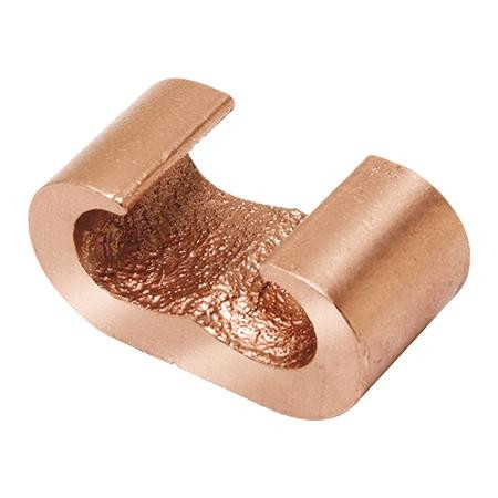 BURNDY Irreversible compression ground C tap connector for 3/0-250 MCM ...