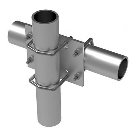 COMPROD Parallel or 90 degree Pipe-to-Pipe Clamp . - WirelessUnits.com