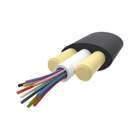 COMMSCOPE RealFlex Fiber Optic Drop Cable, hardened full-size to ...