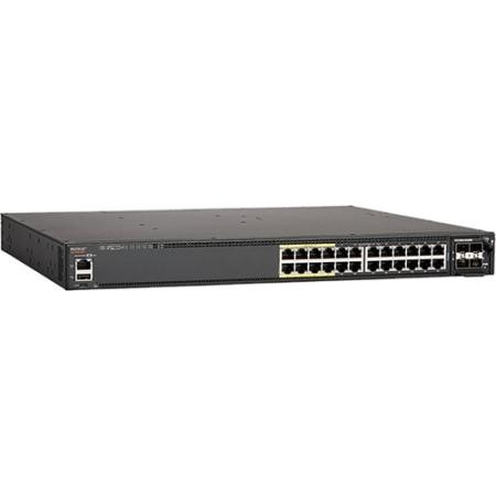 RUCKUS 24 port, Managed, Rack-mountable Switch, 24 x 10/100/1000 (PoE+ ...