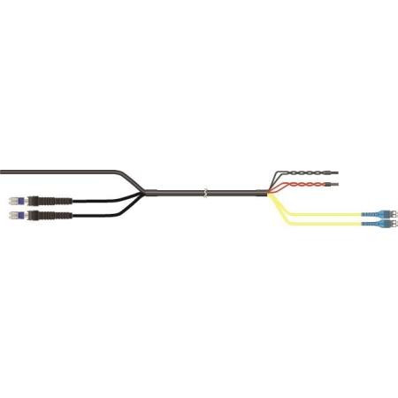 COMMSCOPE Fiberfeed Hybrid Cable Assembly. Two SM. 35' long ...
