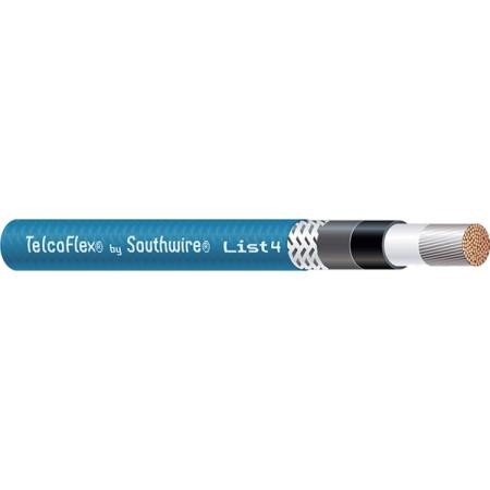 SOUTHWIRE TelcoFlex IV Blue, 2 AWG Copper Conductor Class 1 Flexible ...