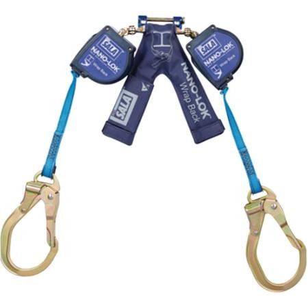 CAPITAL SAFETY 3M DBI-SALA NanoLok Wrap Back Self-Retracting Lifeline ...