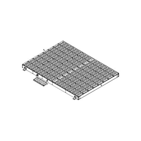 COMMSCOPE Equipment Platform, 8' x 11' base with Pier Connections ...