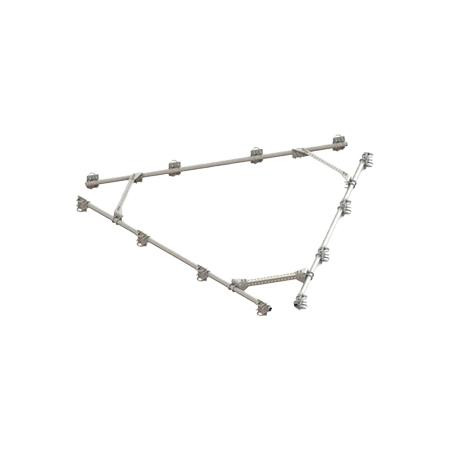 COMMSCOPE CommScope'sVZWSMART-PLK1 Hand-rail kit, 2-7/8" x 150 ...