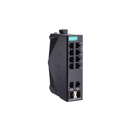 MOXA 8-port entry-level unmanaged Ethernet switches with metal housing ...