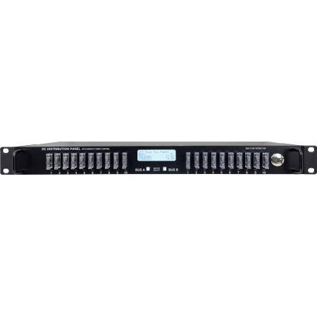 ICT 1RU, 200-amp dual-bus, GMT-fuse DC distribution panel for 24/48 VDC ...
