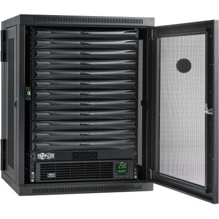 TrippLite 12U Wall-Mount Micro Data Center, 1.5kVA, 230V Kit ...