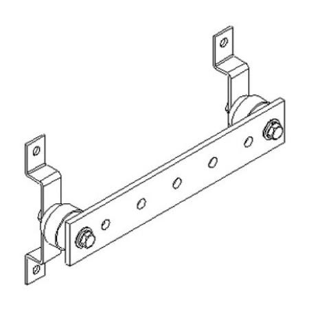 HARGER 1/4" x 2" x 19.25" Horizontal Ground Bar. Hardware Kit and ...