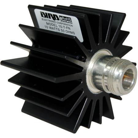 BIRD dry RF coaxial load resistor. 10 watts, Female N connector ...
