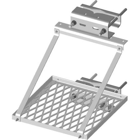 COMMSCOPE 2' Square Ice Shield. Includes universal saddle mount and ...