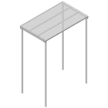 COMMSCOPE 6' x 10' Ice Canopy with 13'4" in burial pipes. Hot dip ...