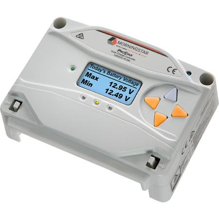 MORNINGSTAR ProStar 15-amp with meters 12/24 volt DC solar charge ...