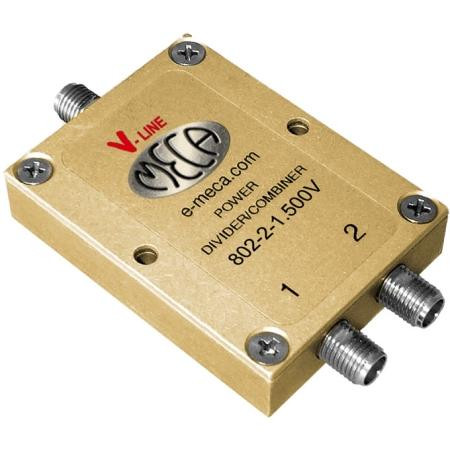MECA 800-2200 MHz two-way power divider. 20 watts. 1.10 typical VSWR ...