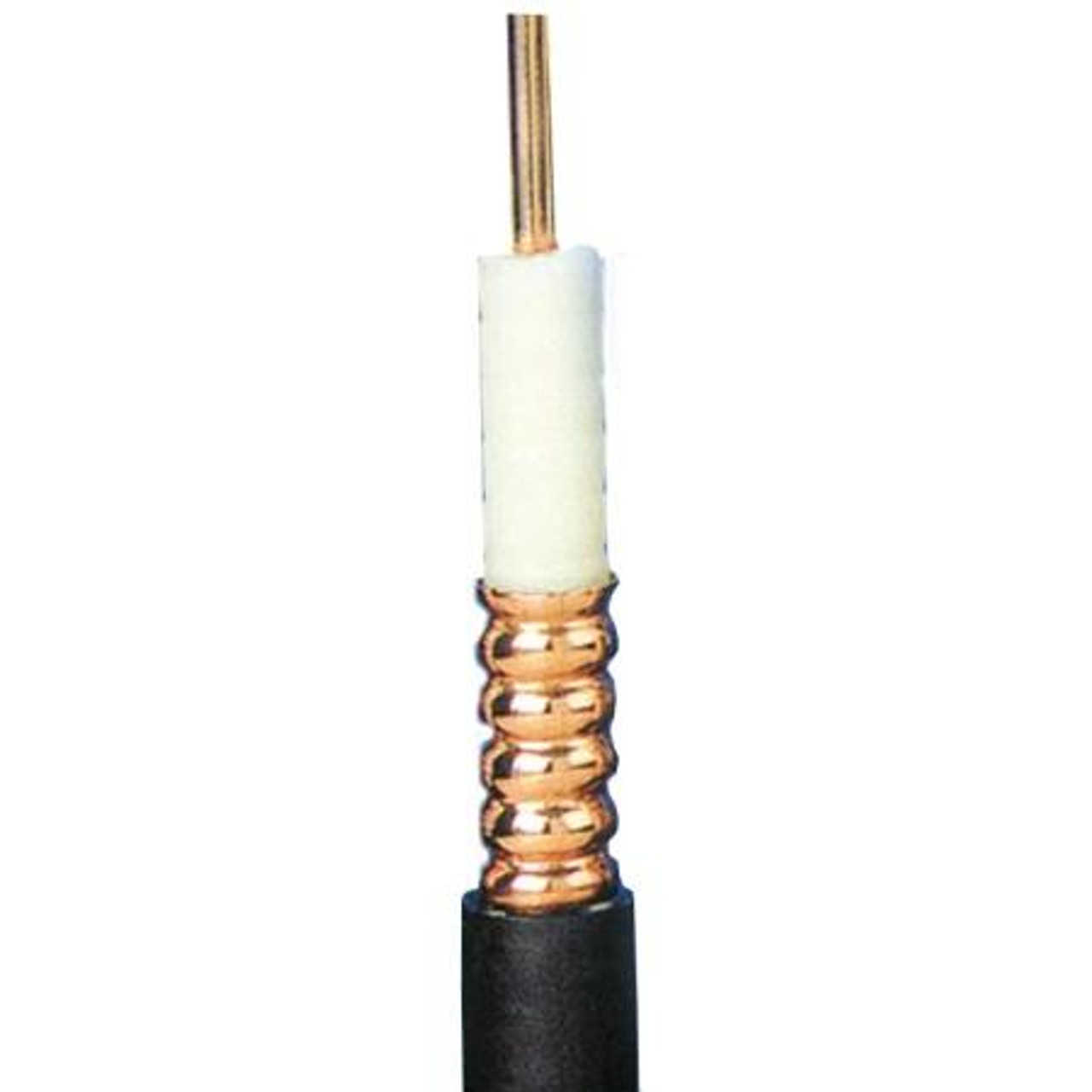RFS CELLFLEX 1/2" flexible cable. 50 ohm, corrugated copper outer ...