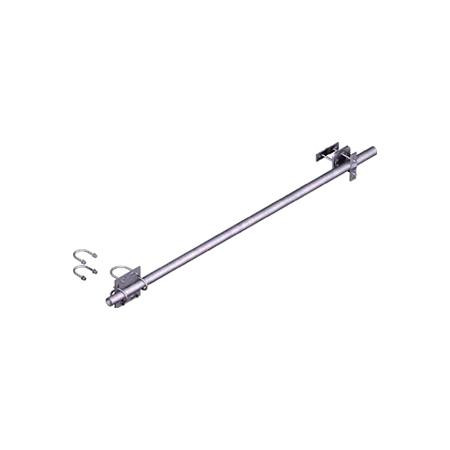 TRYLON 4' long tie back assembly. One side adjusts for pipe up to 3.5 ...