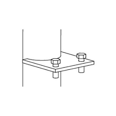COMMSCOPE Standard Pipe Mount Hardware Kit. Includes (4) 5/8" x 2 ...