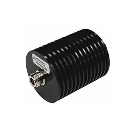 MICROLAB RF coaxial attenuator. 25 watt, 20dB nominal attenuation. DC-3 ...