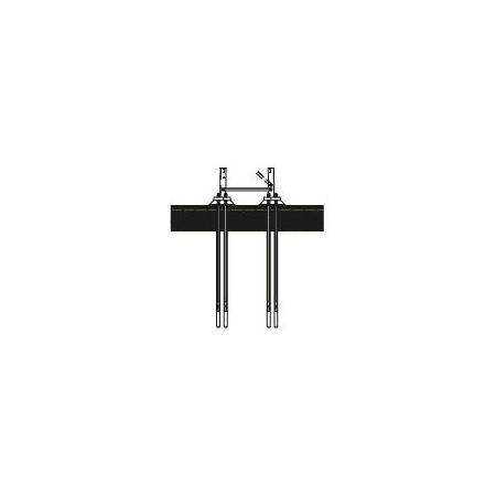 TRYLON Base feet kit with 1" x 128" rock bolts for SuperTitan #14 tower ...