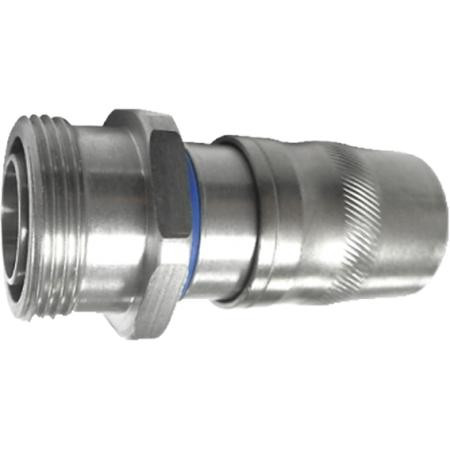 JMA 7-16 DIN/F Connector for 1/2" Annular Plenum Cable. For use with ...