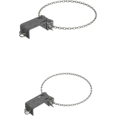 COMMSCOPE Chain Mount Base Kit, 14 in stand-off, 8 ft chain ...
