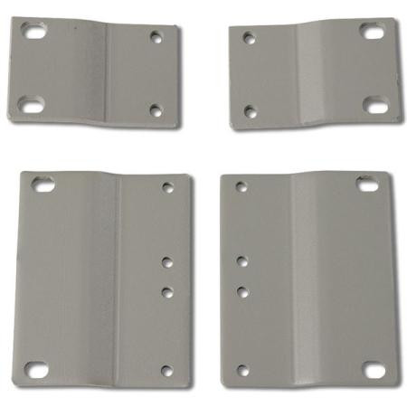 TELECT Isolation Mounting Kit for 2RU 23"-19" EIA. Contains the pads ...