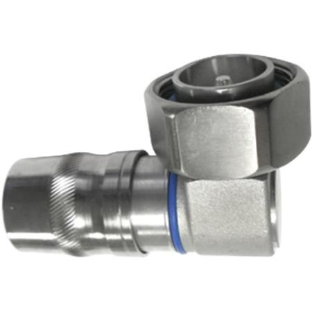 JMA WIRELESS DIN Male Right Angle connector for 1/2" Annular Plenum ...