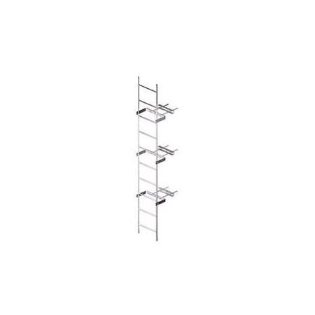 TRYLON 10' Tower climbing ladder with three large backing assemblies ...