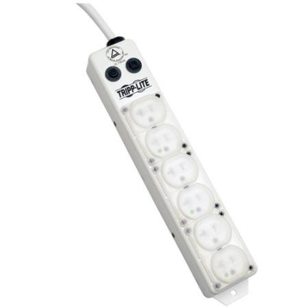 15' Medical Power Strip w/ 6 20A Hospital Outlets - WirelessUnits.com