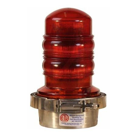 DIALIGHT Red LED Obstruction Light, FAA, 120VAC - WirelessUnits.com
