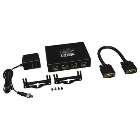 4-Port VGA over Cat5/Cat6 Extender Splitter - WirelessUnits.com