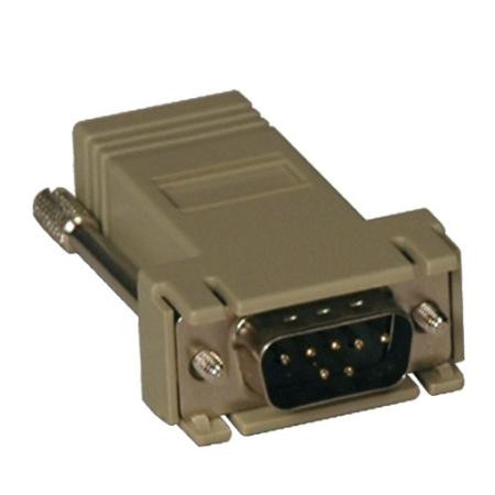 Modular Serial Adapter (DB9 M to RJ45 F) - WirelessUnits.com