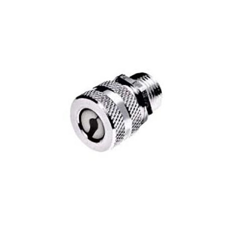 HUBBELL Straight male NPT connector, aluminum, F4 for size ...