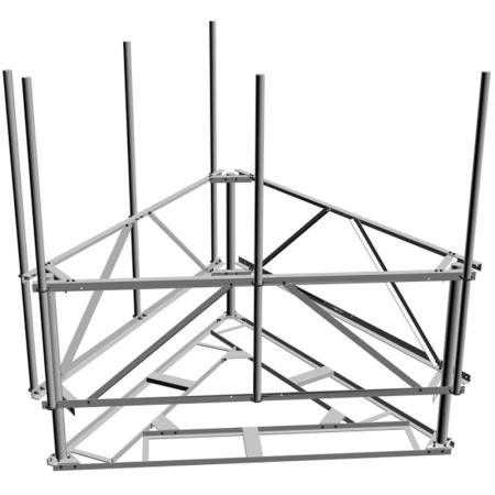 COMMSCOPE Non-Penetrating Sled Kit for multi-sector roof frame ...