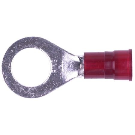 3M nylon insulated ring terminal with brazed seam. 1/2" diameter ring ...
