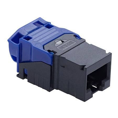 MODULAR JACK RJ45 UTP CAT 6 EL SPECIAL - BLACK
