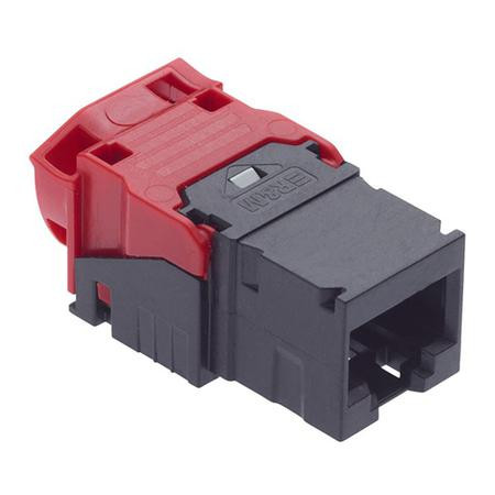 MODULAR JACK RJ45 UTP CAT 6A EL SPECIAL - BLACK