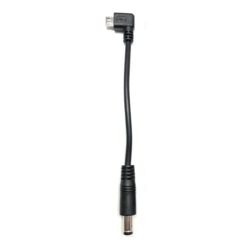 1.35 mm x 3.5 mm DC Barrel to Micro-USB Right Angle Adapter