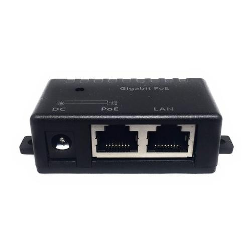 Single Port Gigabit Mode B PoE Injector Without a Power Supply
