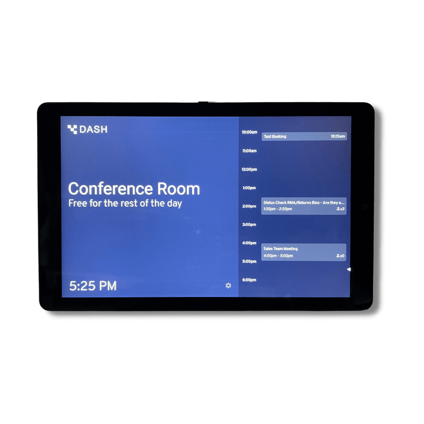8" Touchscreen Room Plug and Play PoE Scheduler