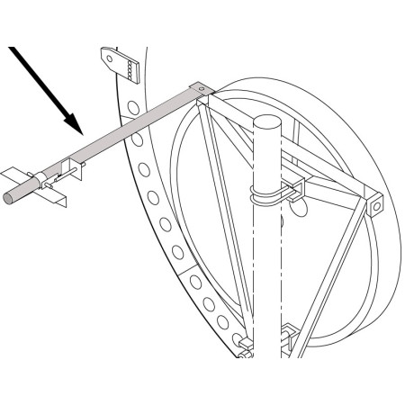 CommScope Fixed Inboard Strut Kit - WirelessUnits.com