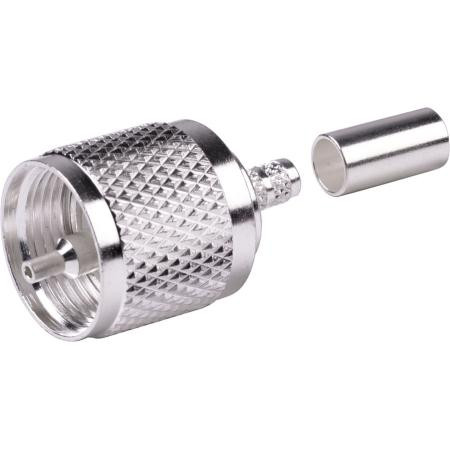 RF INDUSTRIES UHF male connector for RG58/U, RG58A/U, RG141 and ...