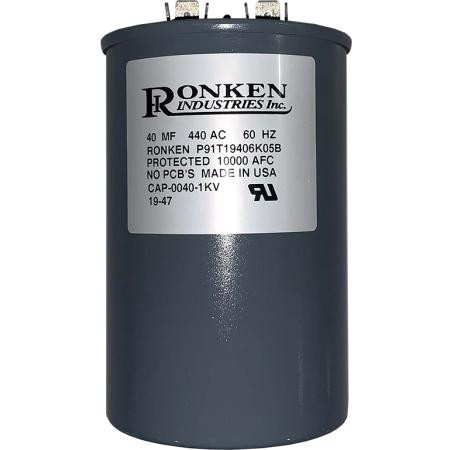 INTERNATIONAL TOWER LIGHTING Capacitor, Twilight, 40uf, C2A, C2B ...