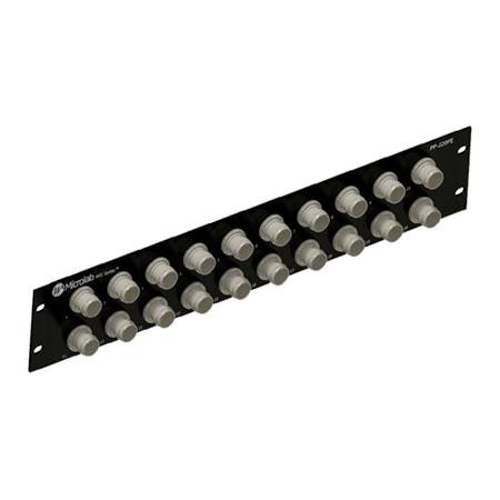 MICROLAB Low PIM Patch Panel, 19 in Rack Mount Demarcation Panel. 2RU ...
